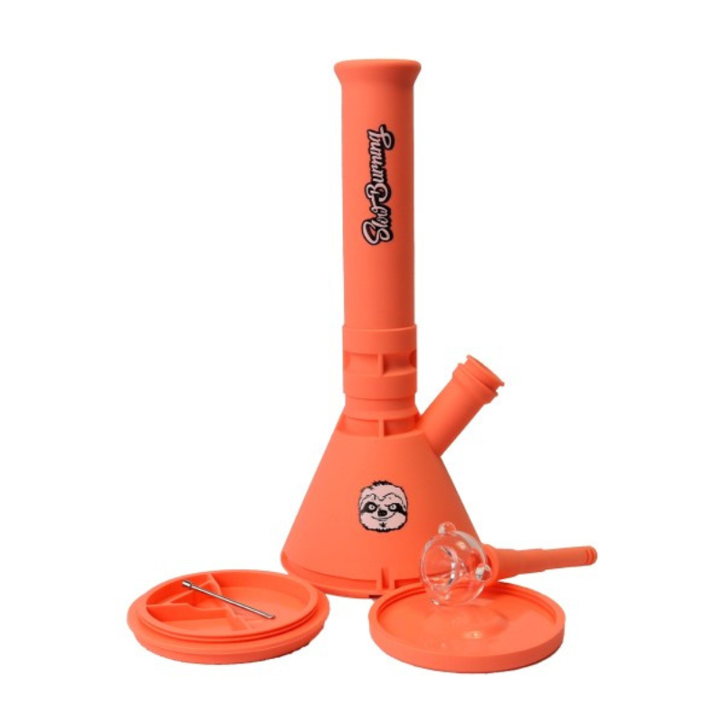 Supreme Bong com Slick para Óleo + Pinça Slow Burning